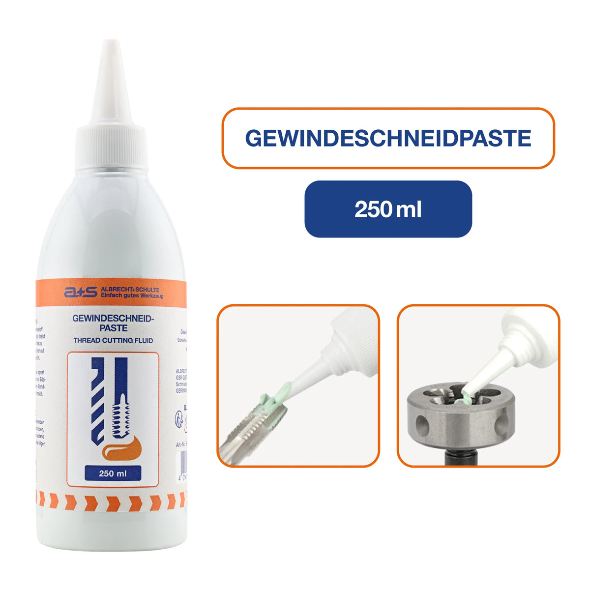 A+S Thread Cutting Paste 250 ml | a+s – a+s ALBRECHT+SCHULTE